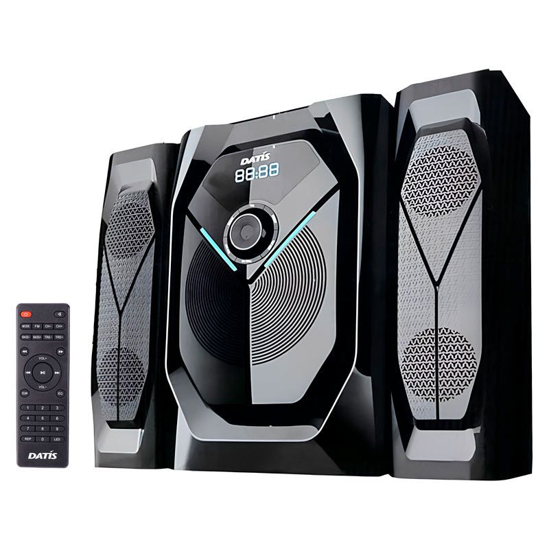 اسپیکر بلوتوثی رم و فلش خور Datis GS315-R + ریموت کنترل | نوین سیستم تکنولوژی